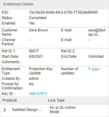Managing Entitlements