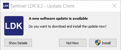 Installing Sentinel LDK Vendor Suite with Sentinel LDK Launcher