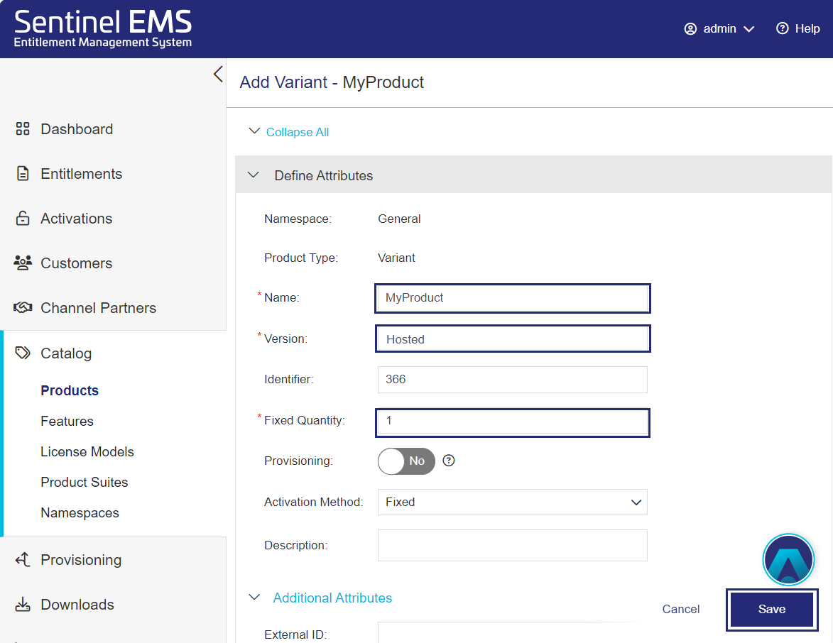 Getting Started with Sentinel RMS—Dynamic Entitlements