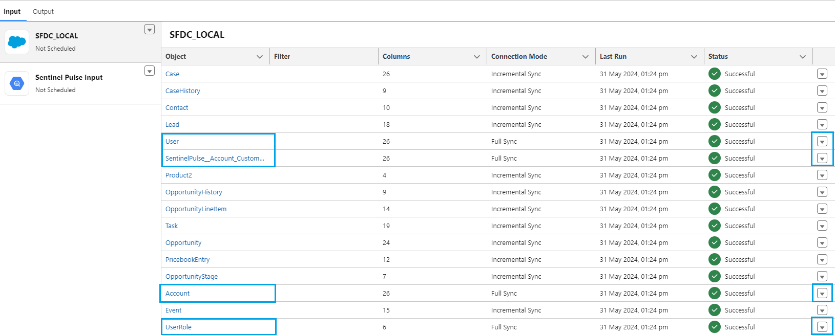 Configuring Connection Objects